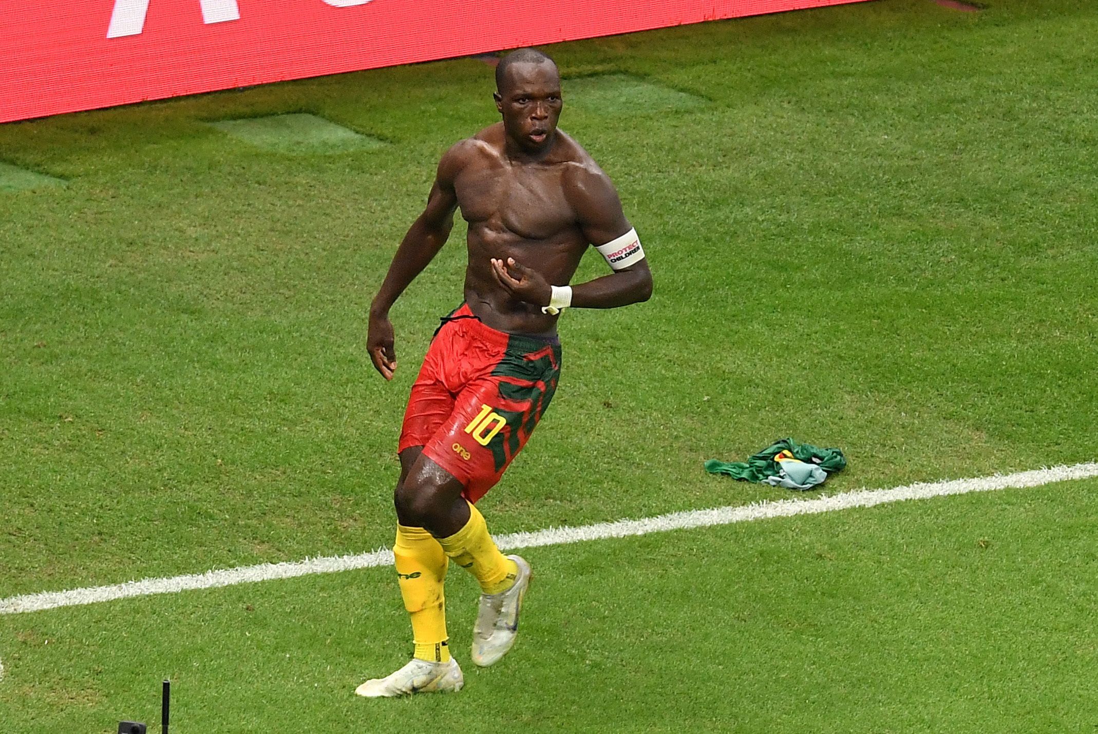 Brazil 0-1 Cameroon: Why was Vincent Aboubakar sent off?