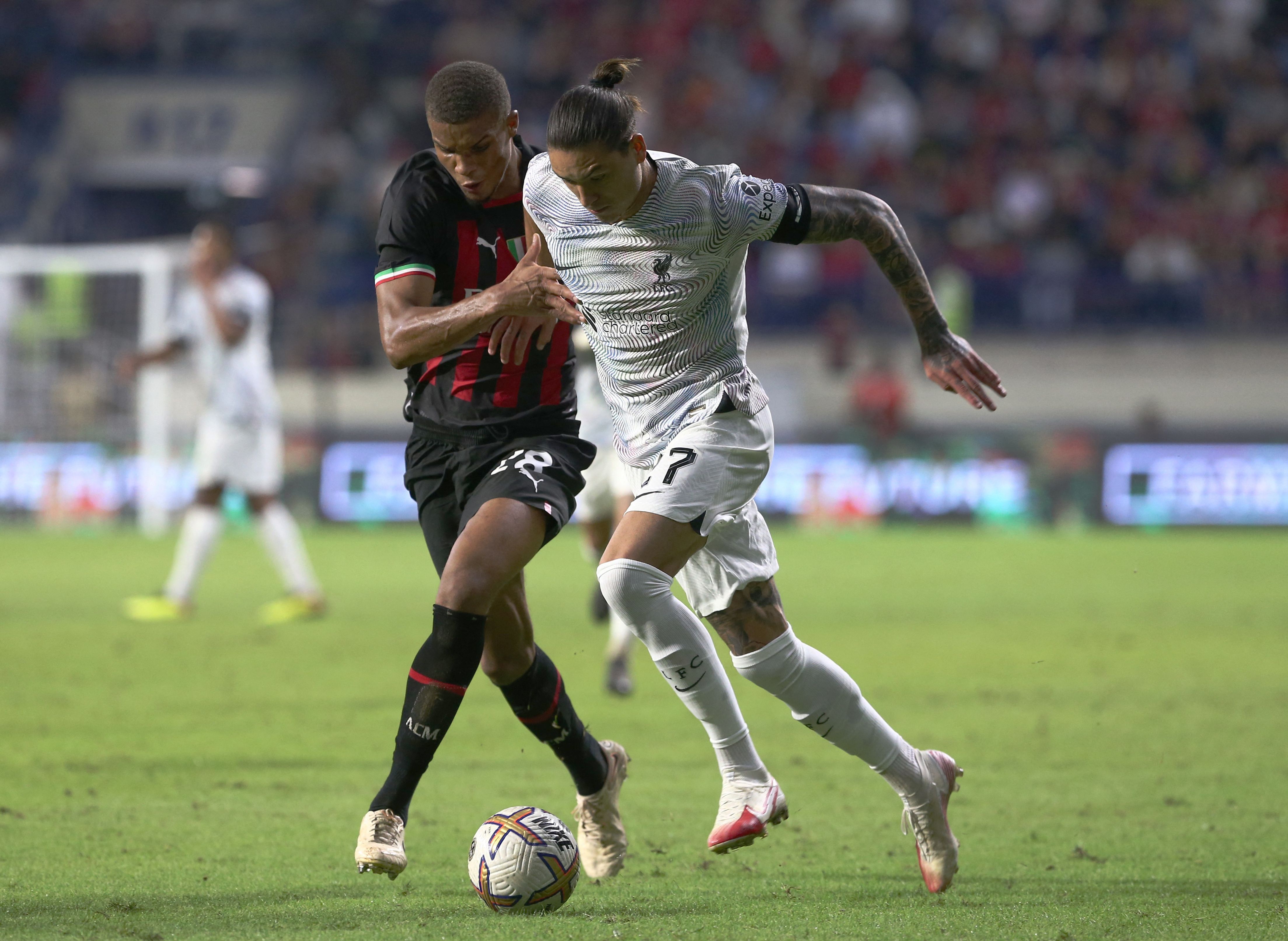 Jurgen Klopp smiles as Darwin Nunez takes comedic penalty