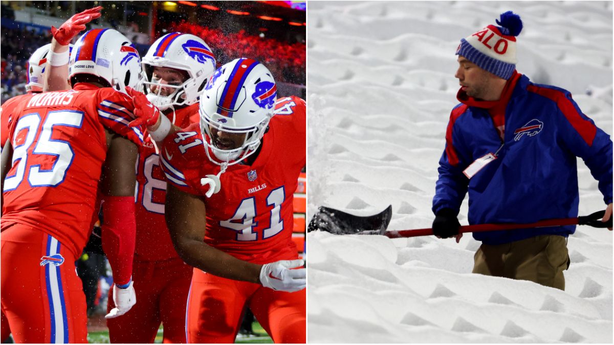 Buffalo Bills: Players and fans join in with epic TD celebration ...