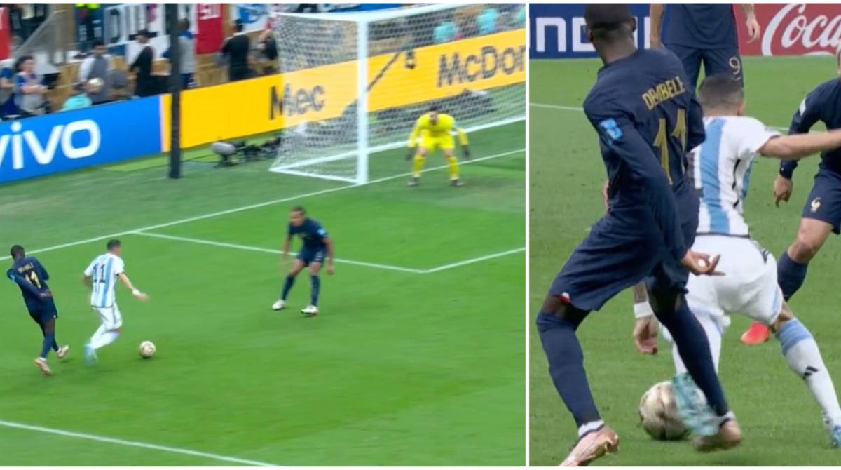 World Cup final: Messi gives Argentina lead after controversial pen call