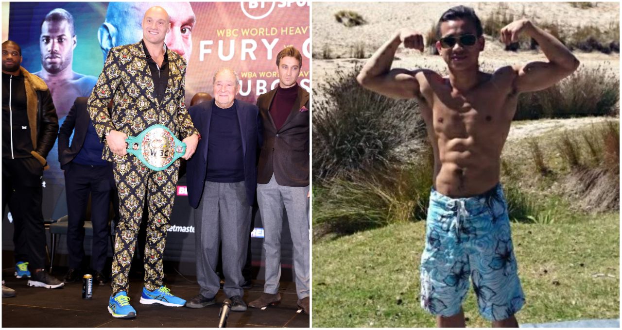 Boxing: Tyson Fury standing next to minimumweight boxer is surreal