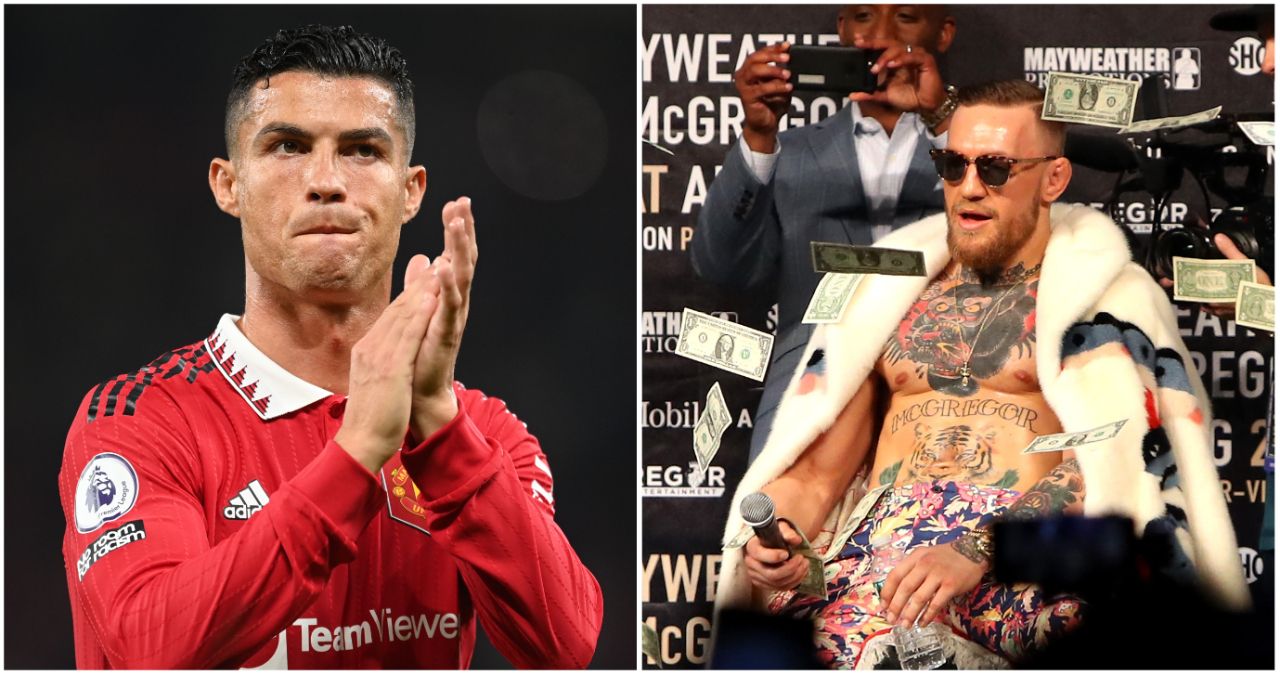Conor McGregor told Cristiano Ronaldo he would catch him on Forbes ...