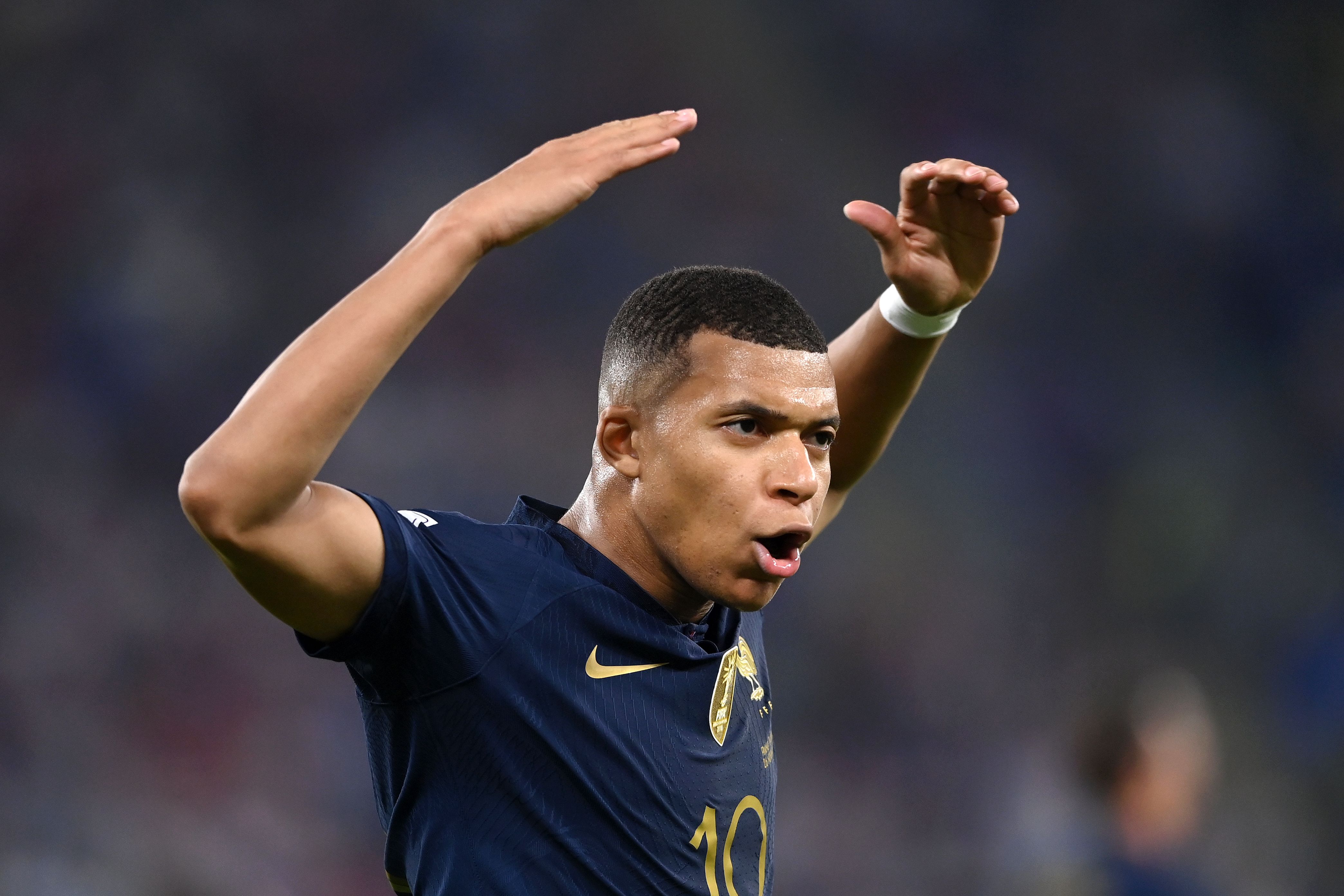 Kylian Mbappe ‘deliberately hiding’ World Cup sponsor name in Man of ...