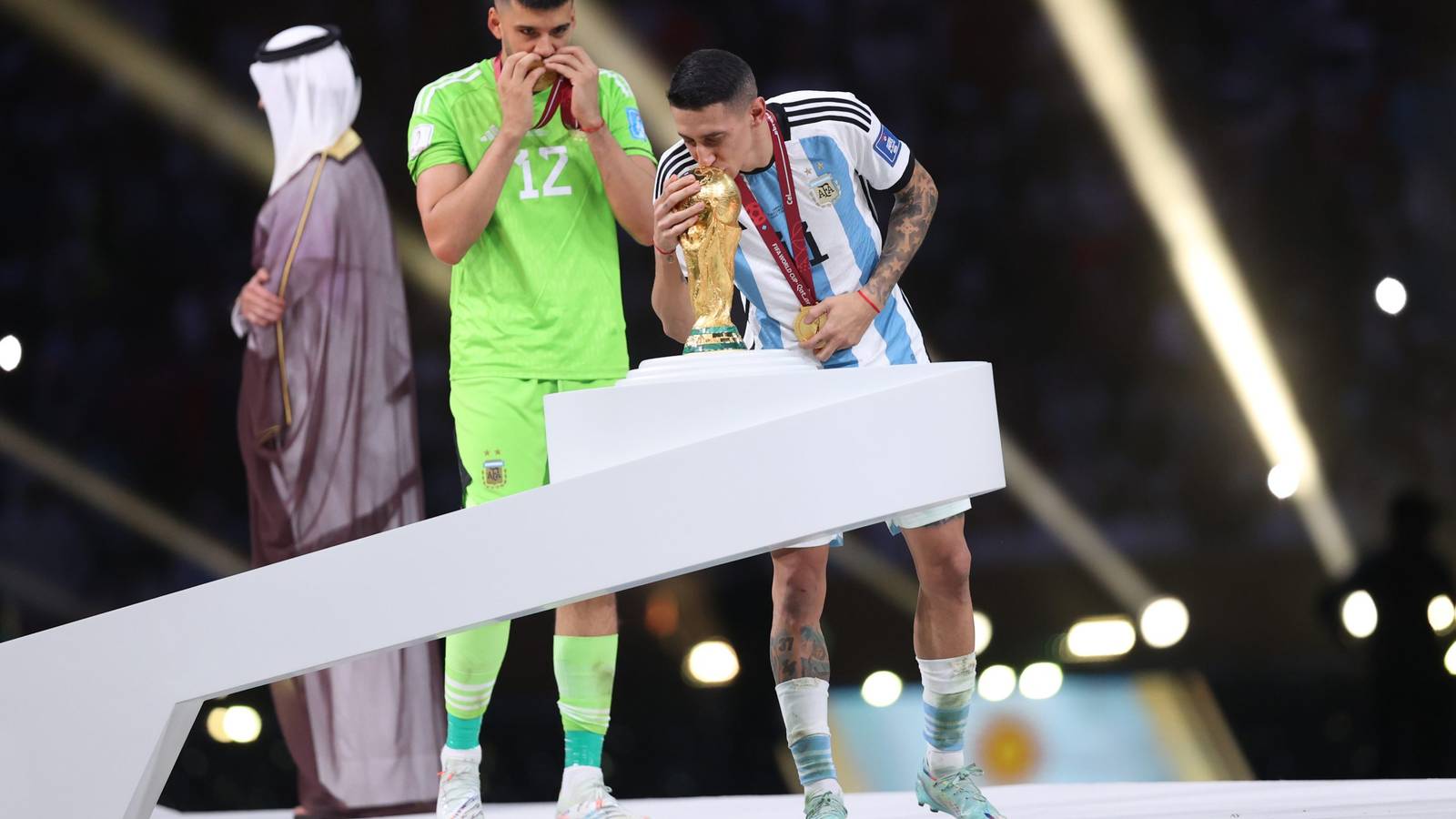 Argentina: Angel Di Maria reveals new World Cup tattoo celebrating victory