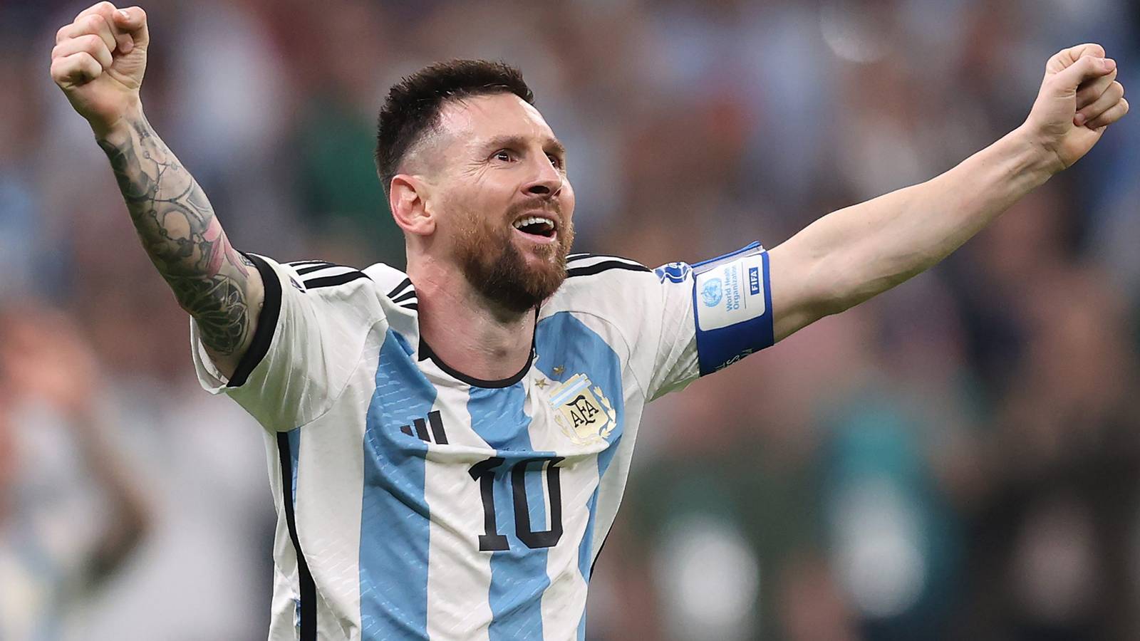 Lionel Messi wins World Cup: Beautiful footage of celebrations with ...