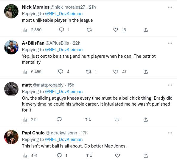 Mac Jones: Fans disgusted at QB as video emerges of more 'dirty play ...