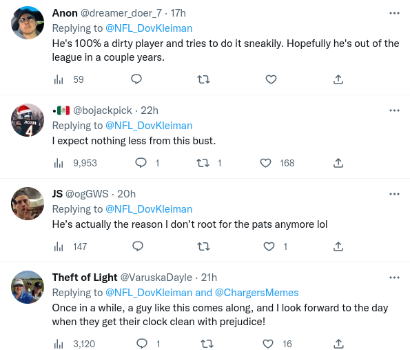 Mac Jones: Fans disgusted at QB as video emerges of more 'dirty play ...