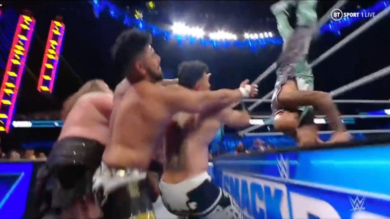 WWE's funniest botch of all time? Top Dolla's SmackDown contender