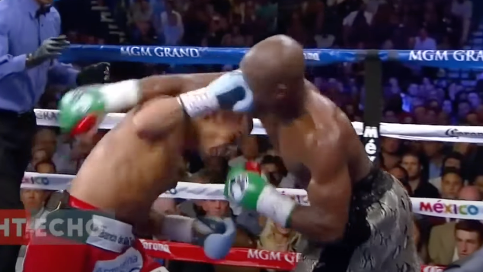 Boxing: Floyd Mayweather's tooth is still being worn by Marcus Maidana