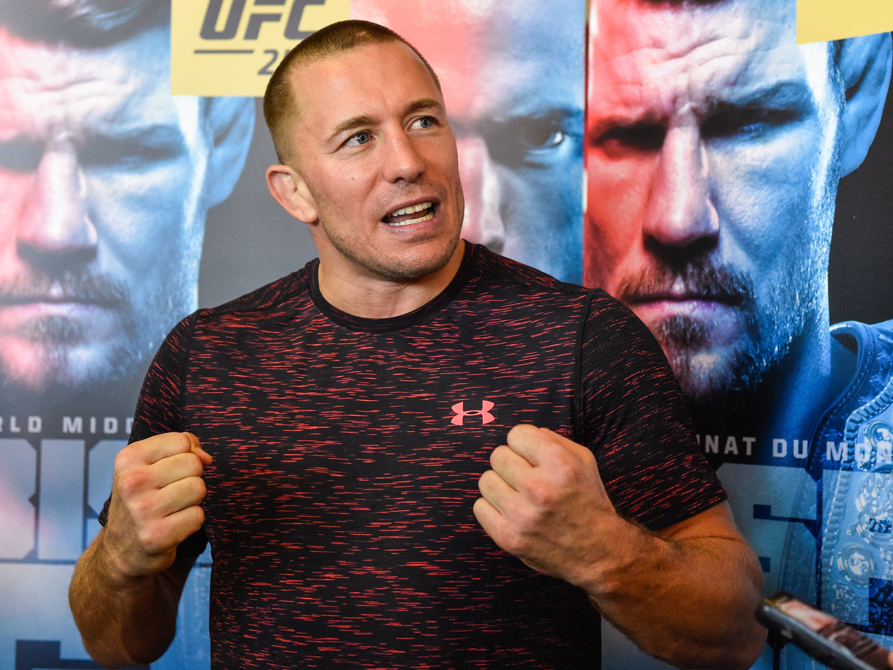 Georges St-Pierre reveals the best striker he has ever sparred