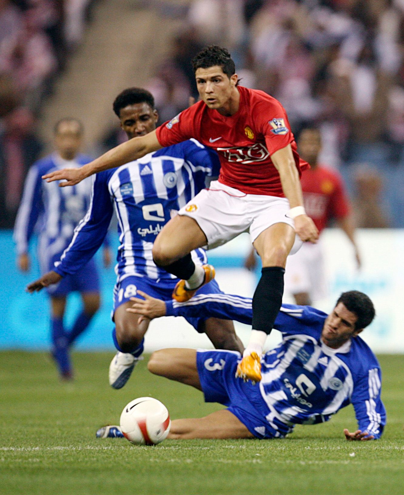 When Cristiano Ronaldo styled on Al-Nassr's local rivals in 2008