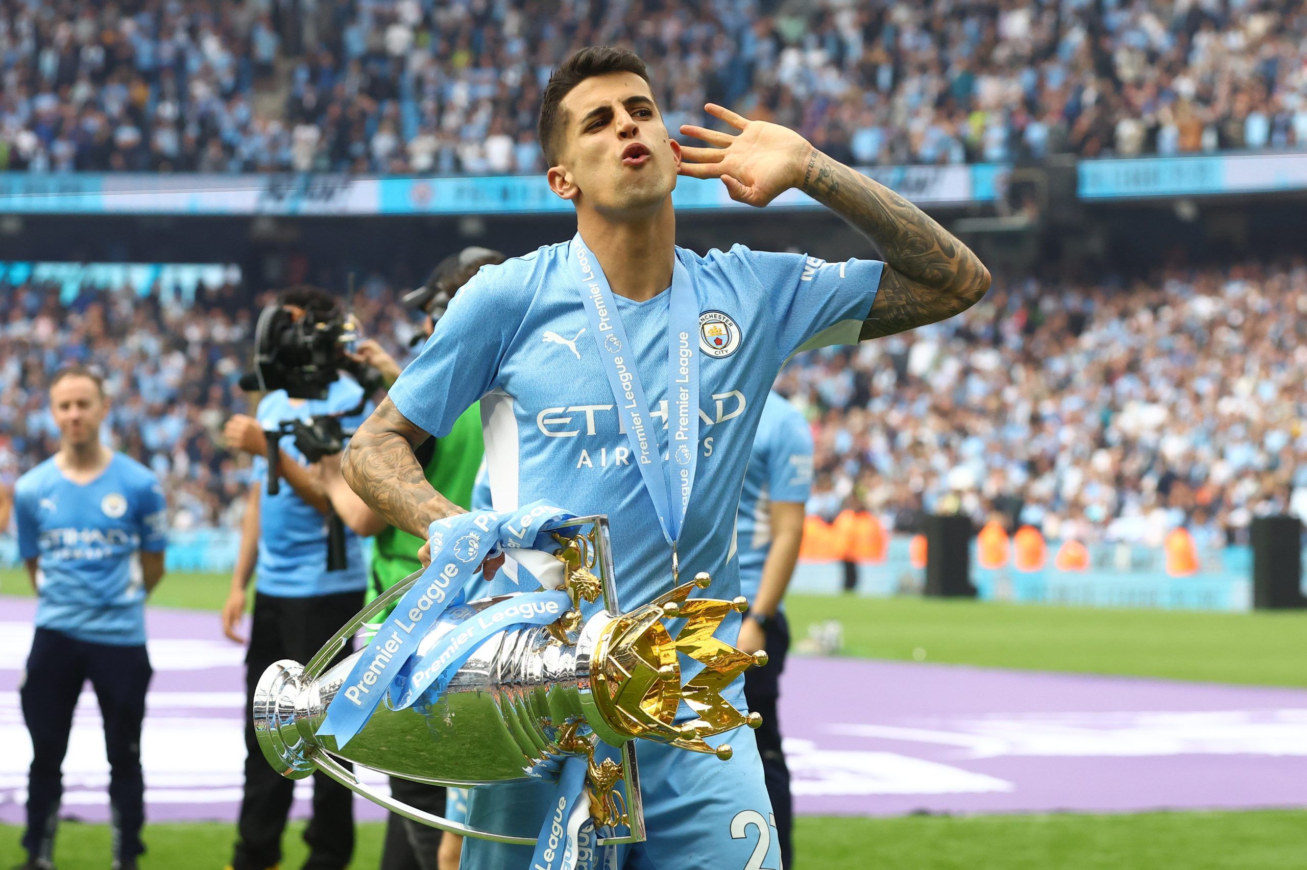 Joao Cancelo has blocked Man City fan accounts ahead of Bayern move