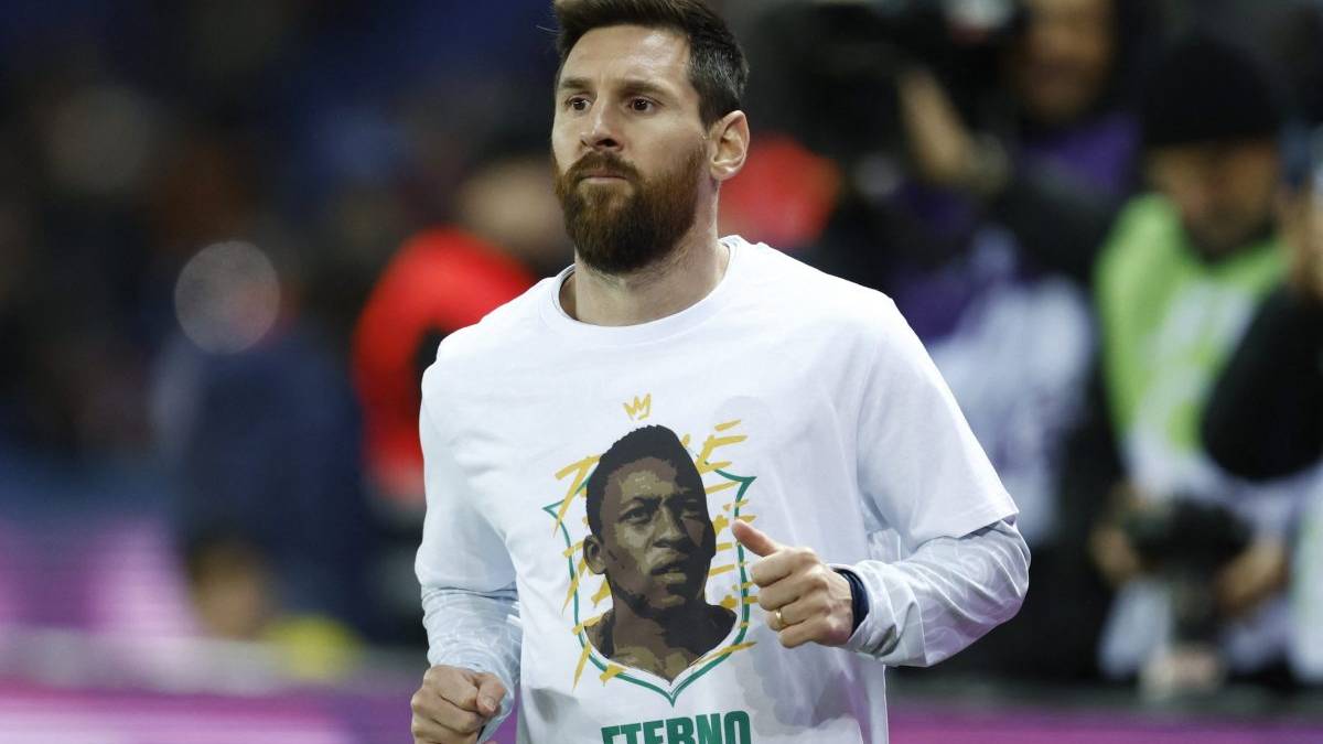 Lionel Messi's crazy first touch in PSG vs Angers warm up