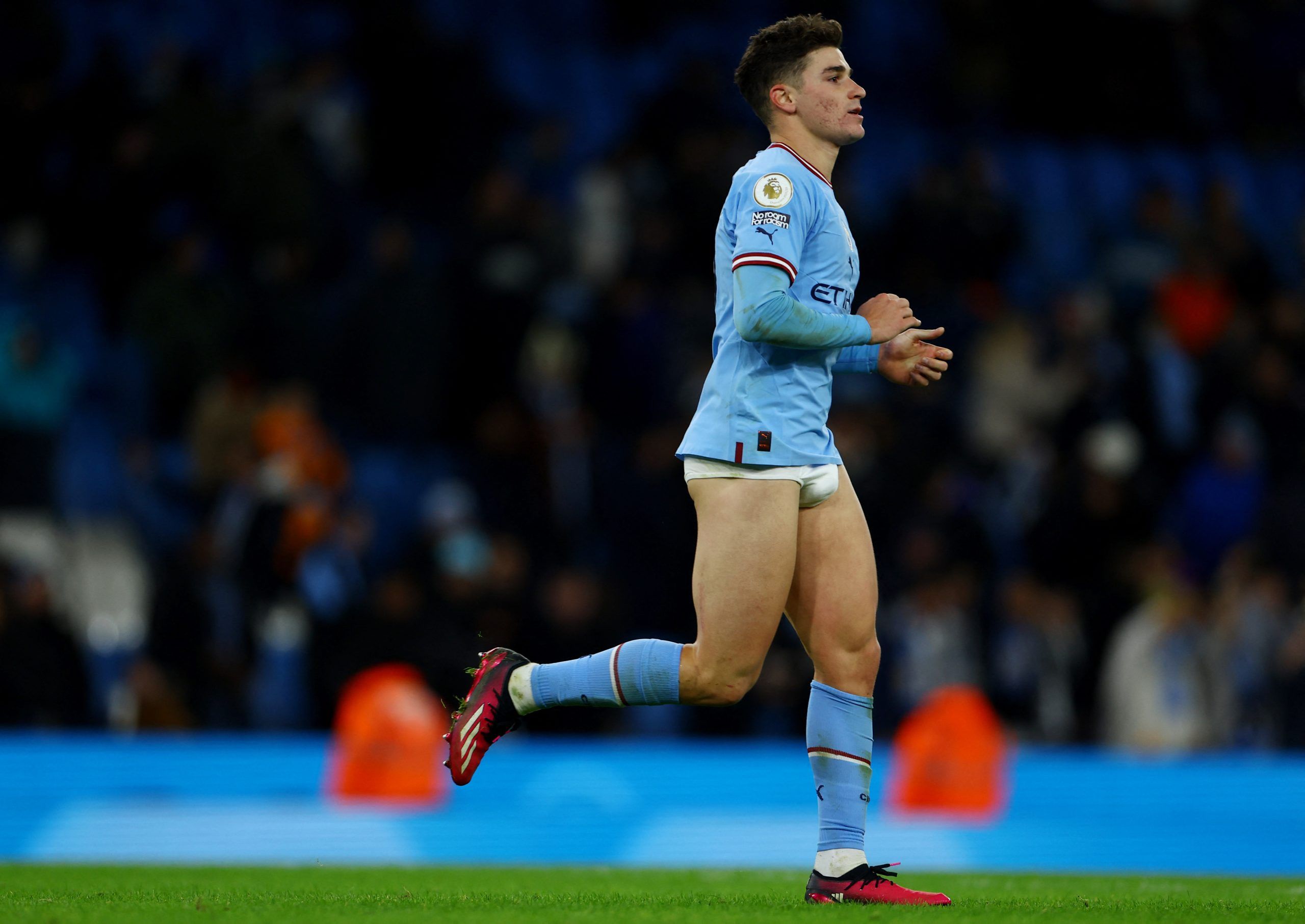 Julian Alvarez: Man City star gave a fan his shorts after 4-2 Spurs win