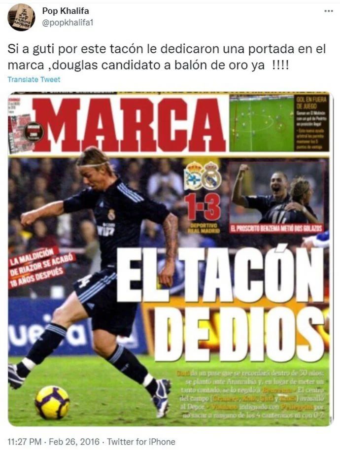 Guti's assist vs Deportivo: Real Madrid legend's incredible pass to ...