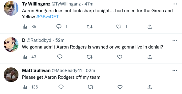 Aaron Rodgers: QB torn apart by fans online as Packers are knocked out ...