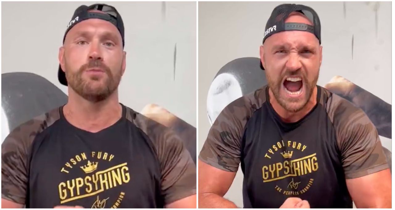 Tyson Fury vs Oleksandr Usyk: Gypsy King looks shredded in response to ...