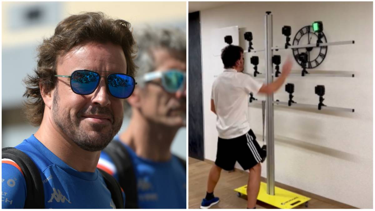 F1: Fernando Alonso shows off incredible reactions with light speed test