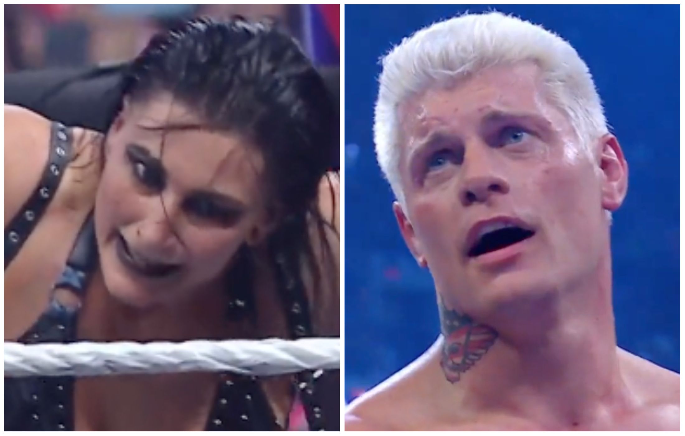 Wwe Royal Rumble Results Cody Rhodes And Rhea Ripley Win As The Rock