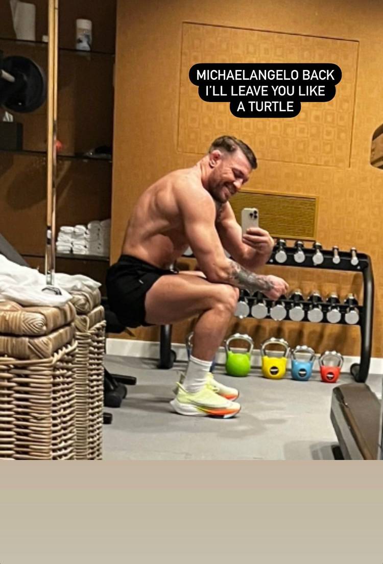 Conor McGregor's back muscles are insane right now - he's compared them ...