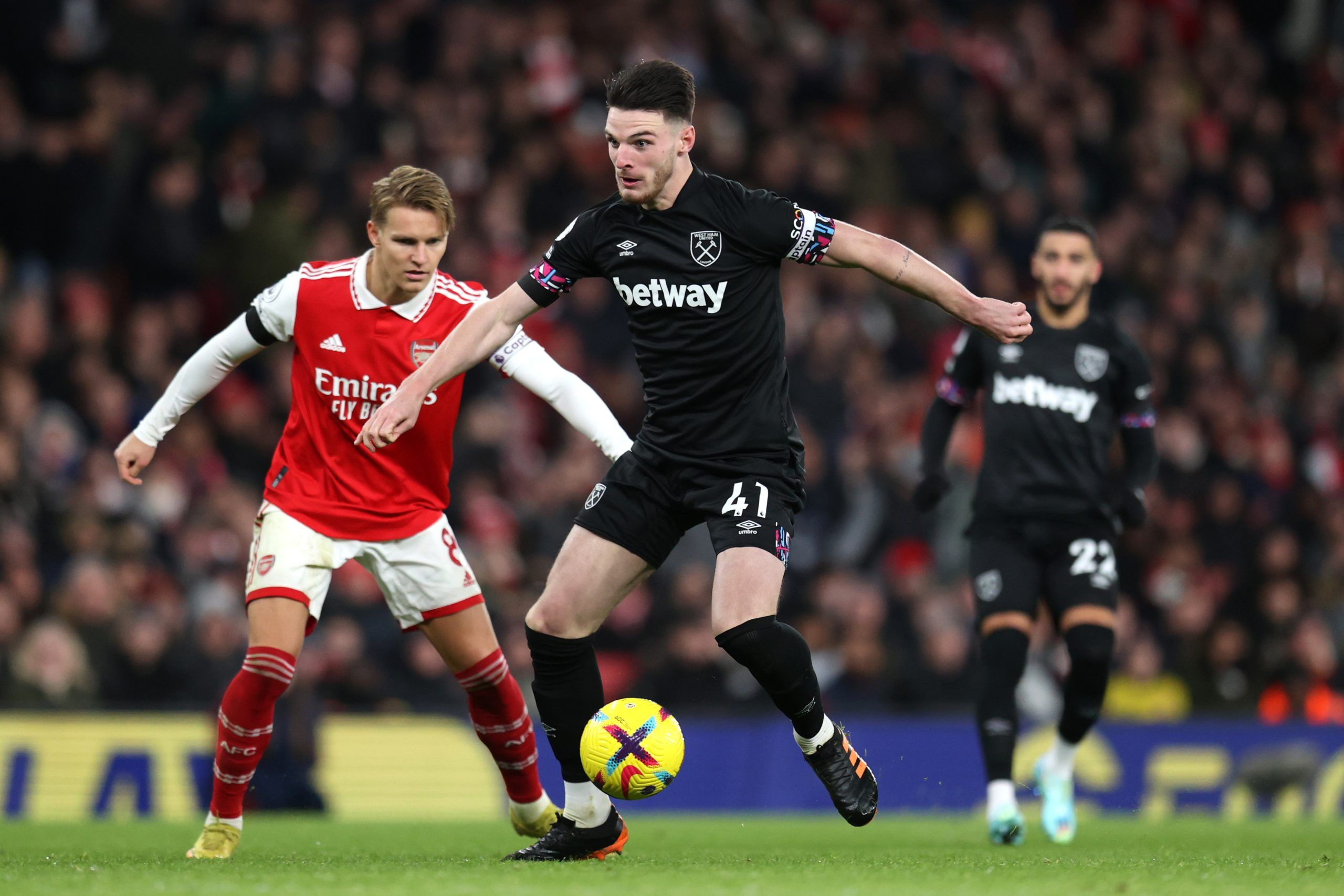 How Arsenal could line up with Declan Rice in 2023/24