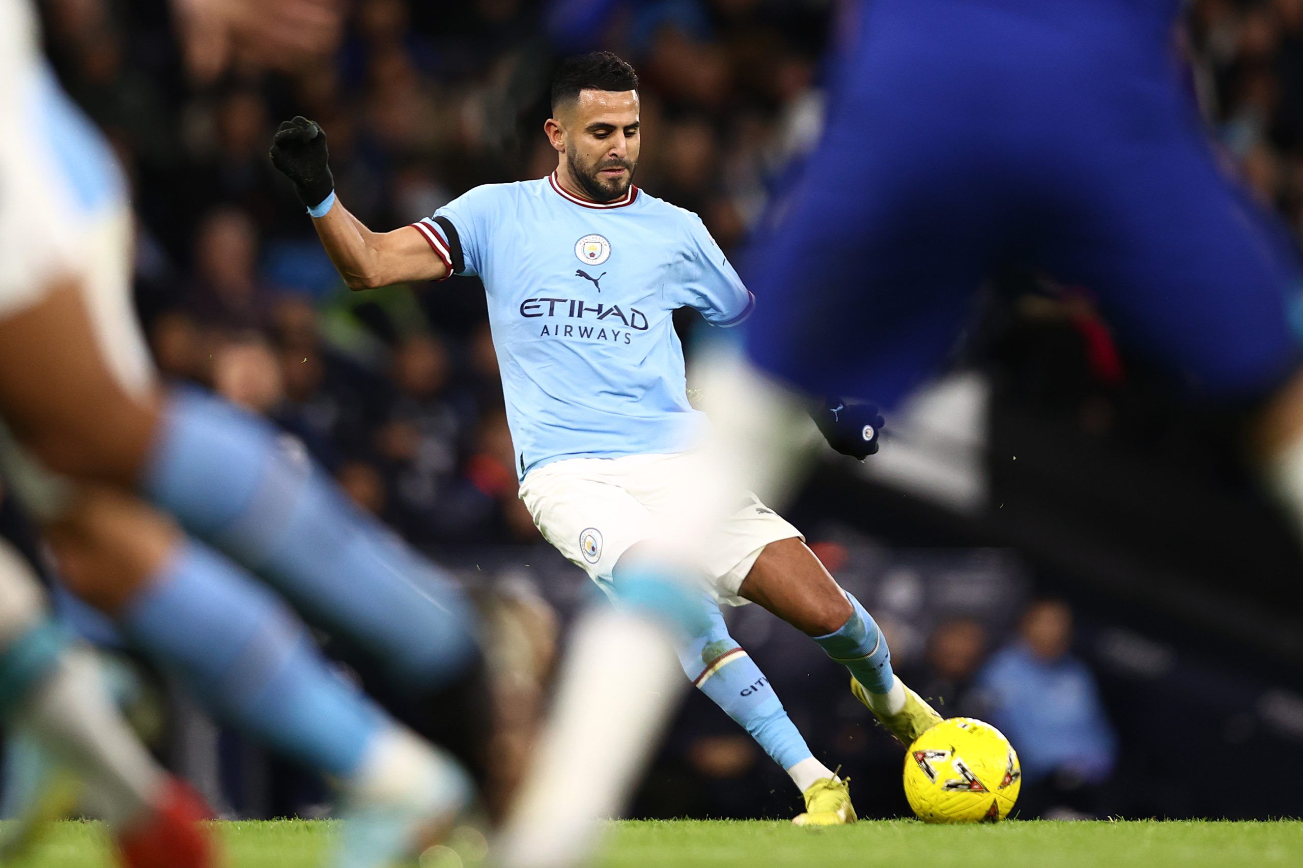 Man City vs Chelsea: Riyad Mahrez scores special free-kick