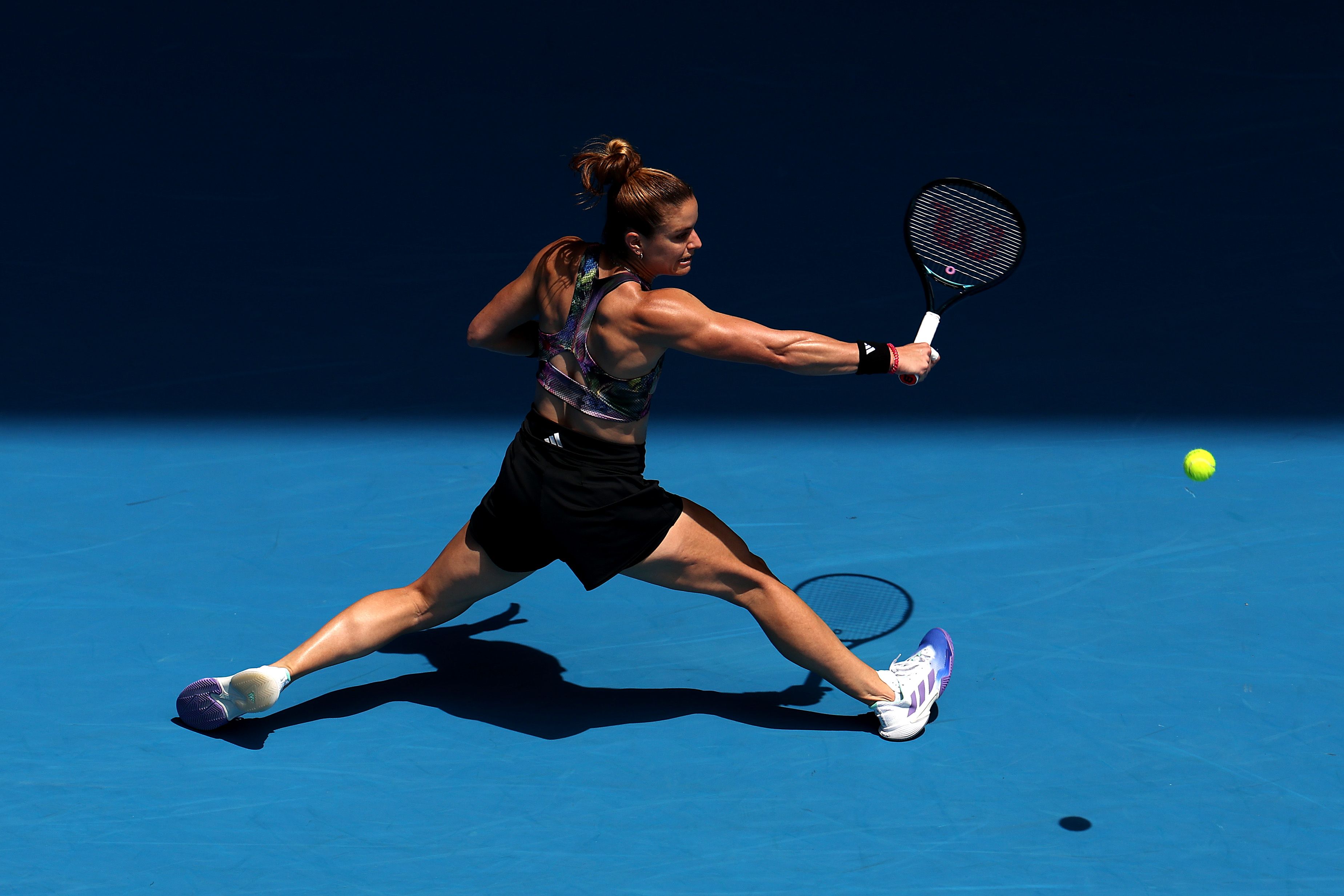 Maria Sakkari looks ripped at Australian Open after insane body ...
