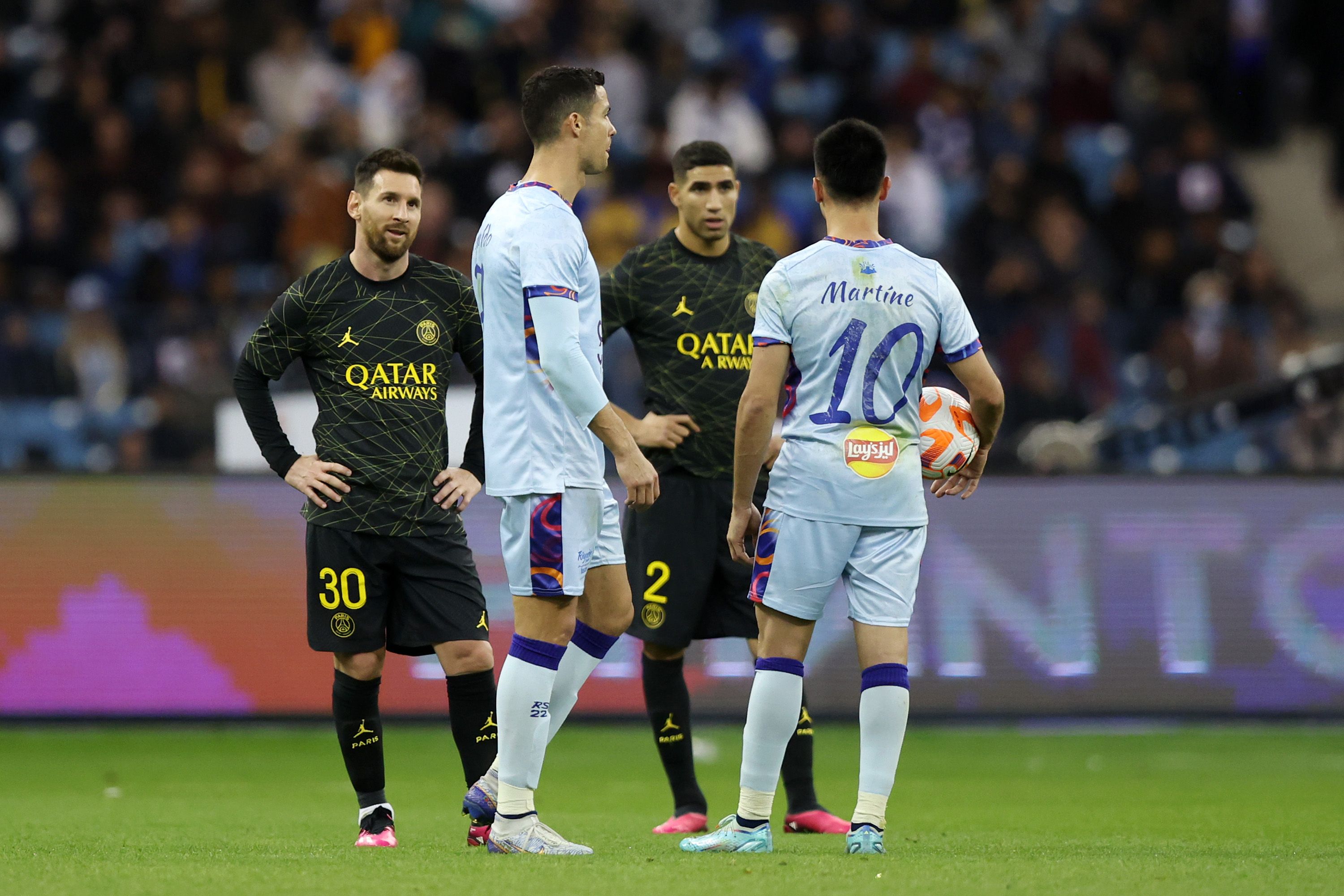 Neymar took shocking penalty vs Cristiano Ronaldo’s team after gesture from Lionel Messi
