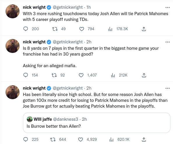 Josh Allen: Buffalo Bills man shredded by FOX host during playoff loss to Bengals