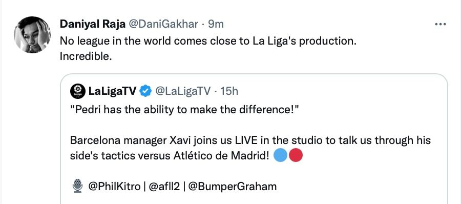 La Liga technology: Futuristic hologram interview with Barcelona’s Xavi ...