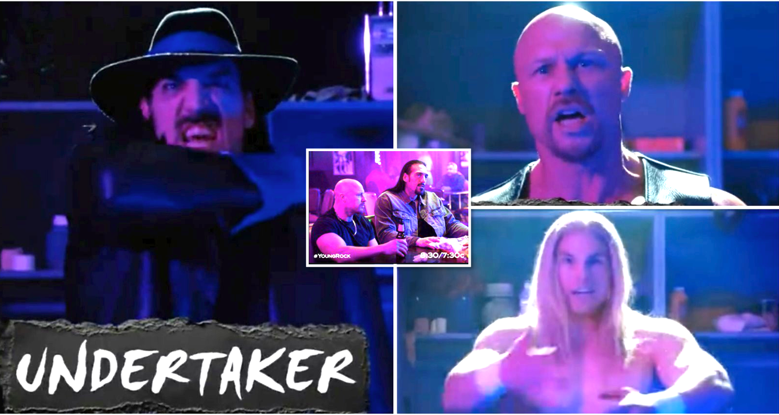 WWE Young Rock: The Undertaker, Triple H & Stone Cold done dirty with ...