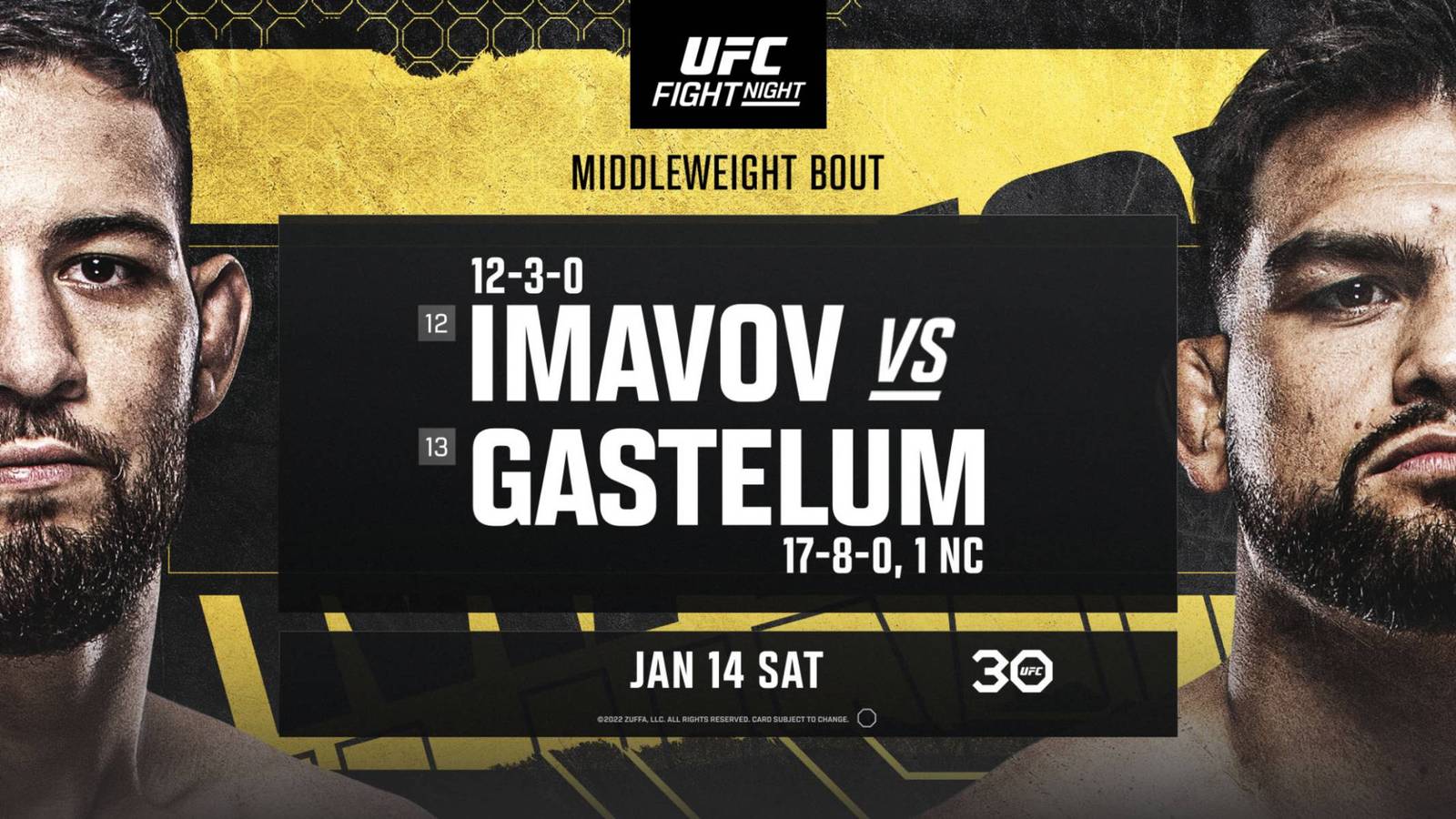 UFC Fight Night 217: Tickets, Card, Odds and more