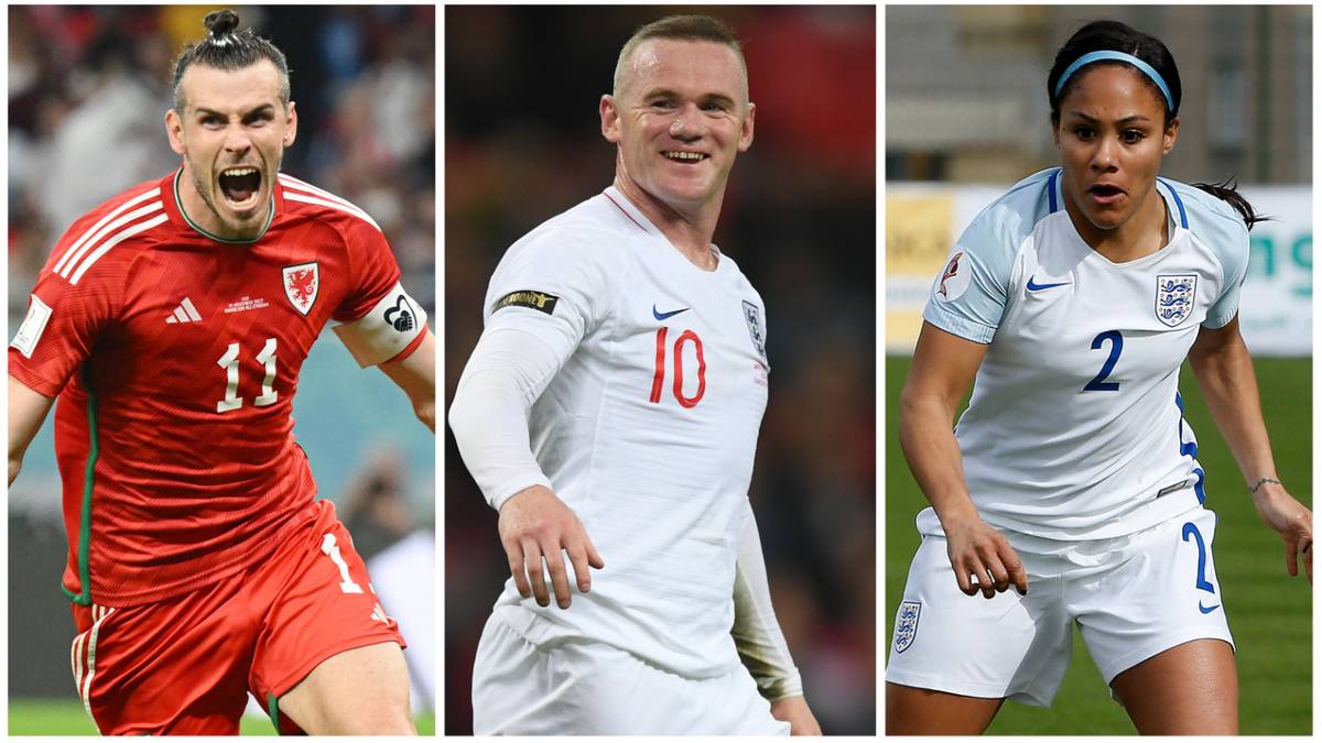 The Best British Footballers Of All Time Ranked, ft Harry Kane, Gareth ...