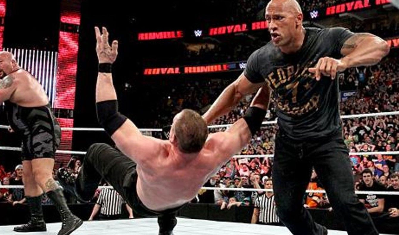 Even The Rock couldn't stop the Roman Reigns hate at Royal Rumble 2015