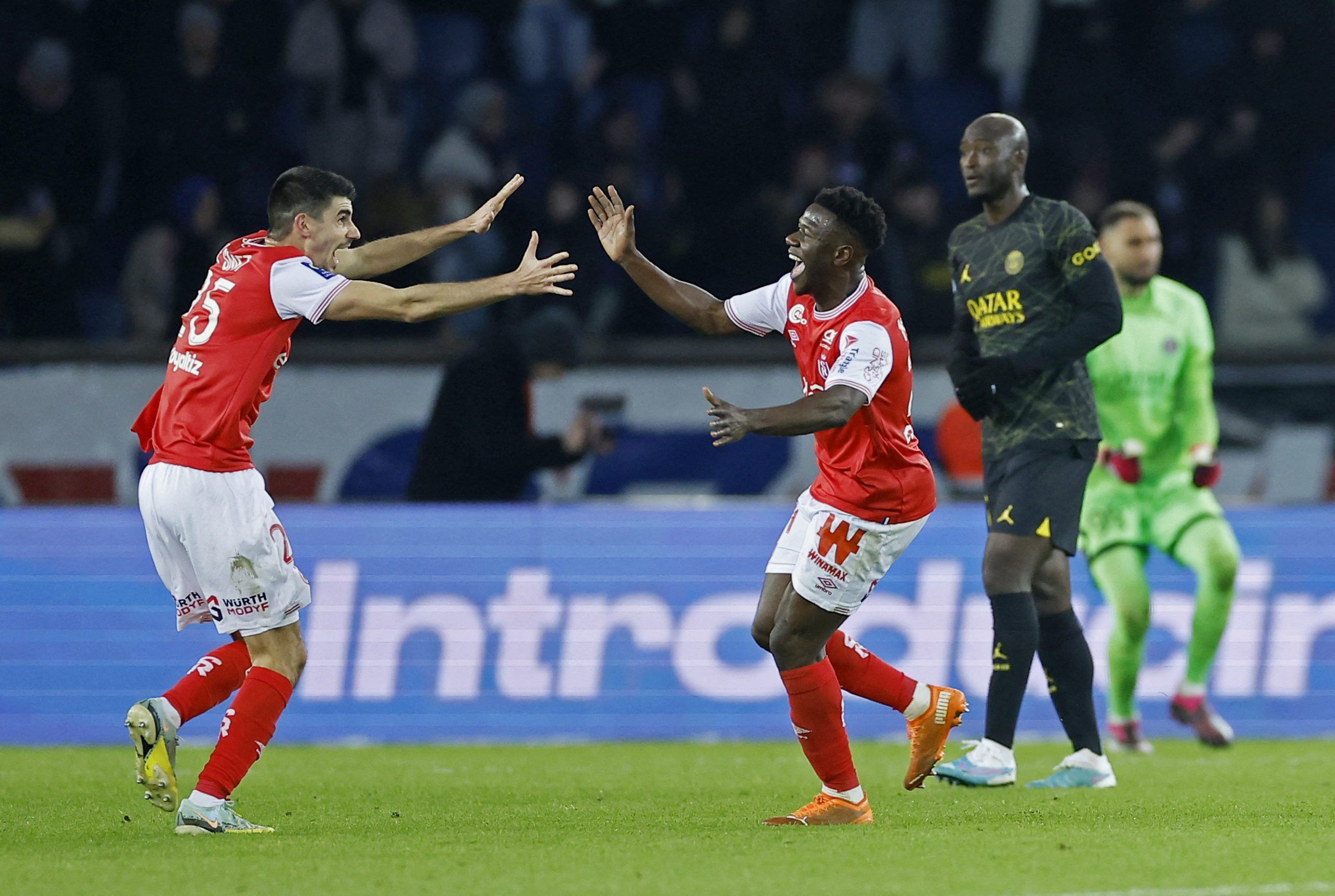 Folarin Balogun: Arsenal loanee scores superb hat-trick in Reims v Lorient