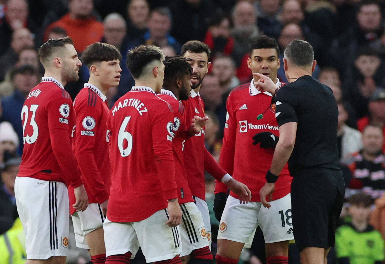 Casemiro: Man Utd star shown straight red card vs Crystal Palace