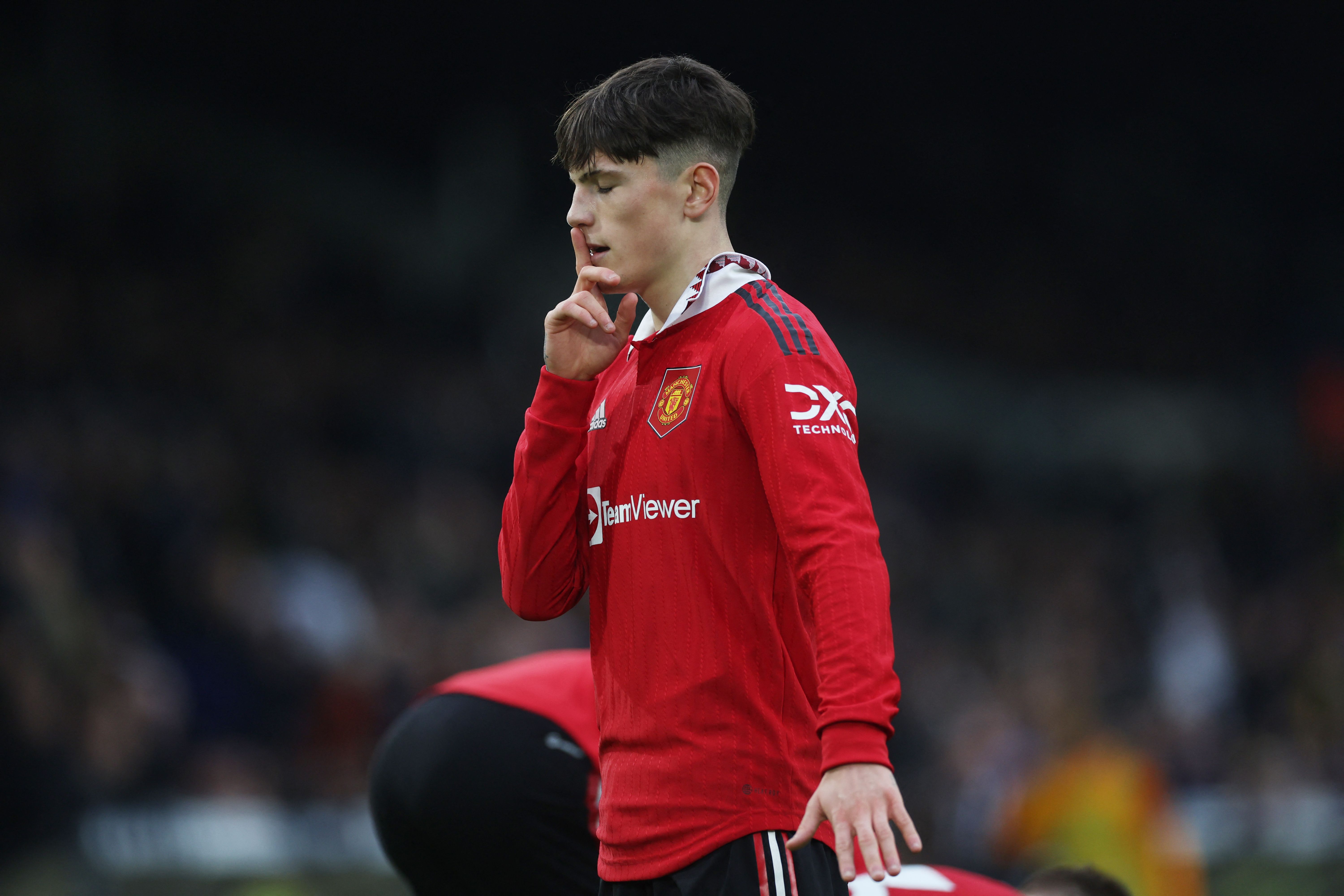 Alejandro Garnacho trolled Pedri and Barcelona after Man Utd's win