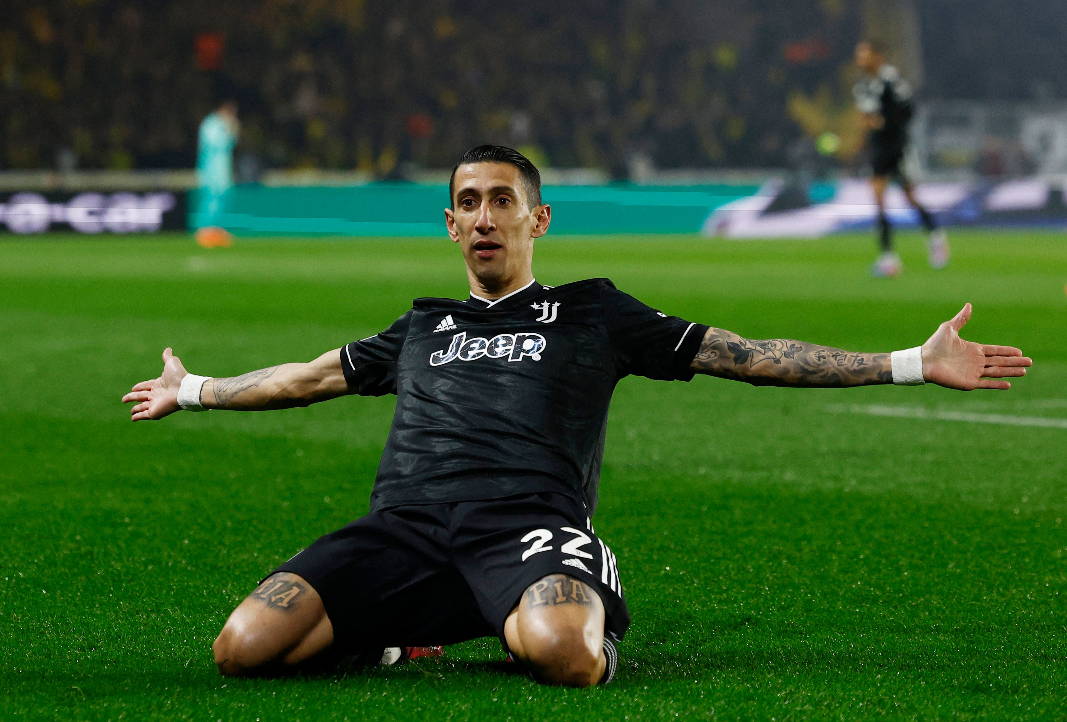 Angel Di Maria scores beauty in Nantes vs Juventus