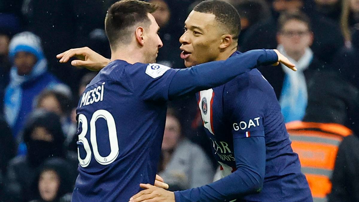 Lionel Messi and Kylian Mbappe combine for insane PSG goal vs Marseille