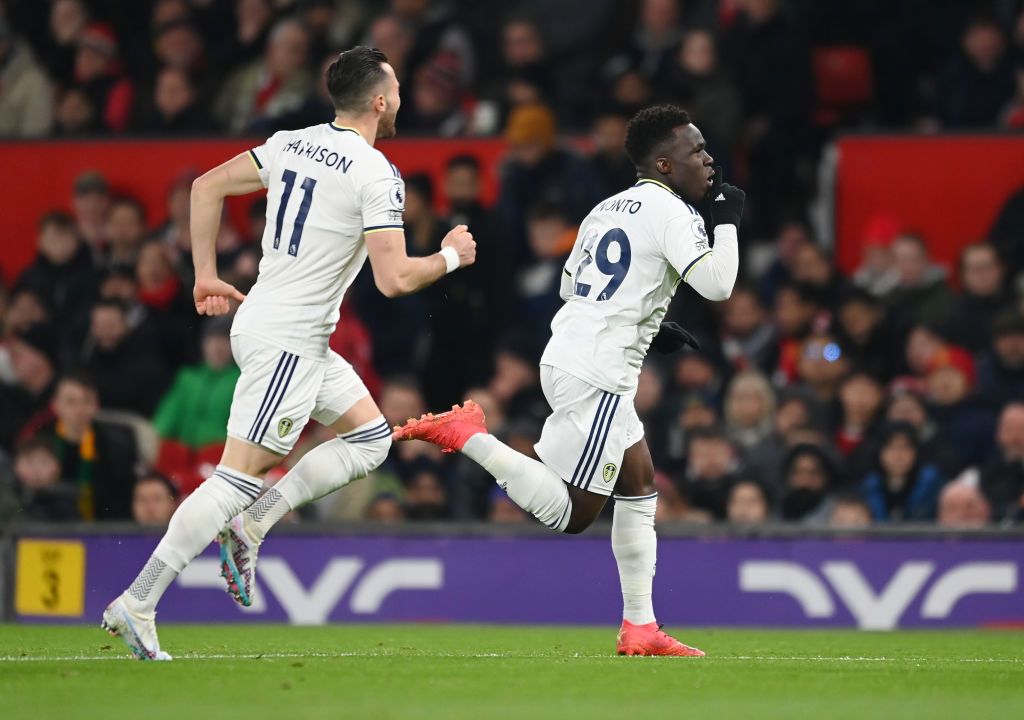 Man Utd v Leeds: Wilfried Gnonto showed no fear in celebration after opener
