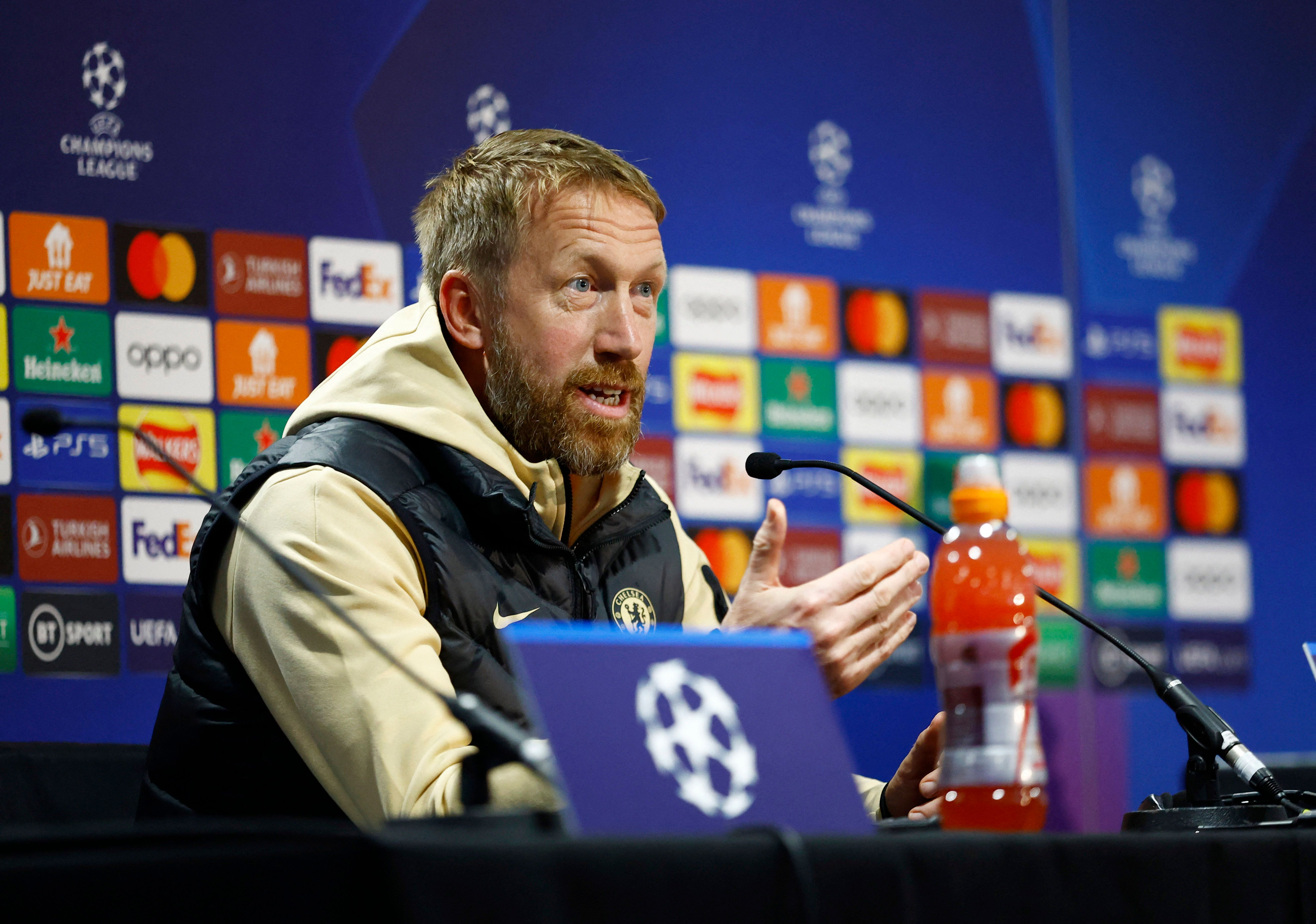 Chelsea: Graham Potter made fun of his job security