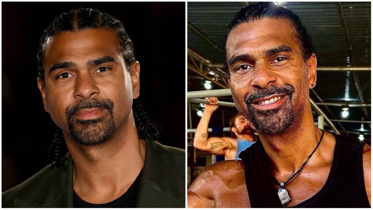 David Haye shows off ripped body as he reveals latest progress