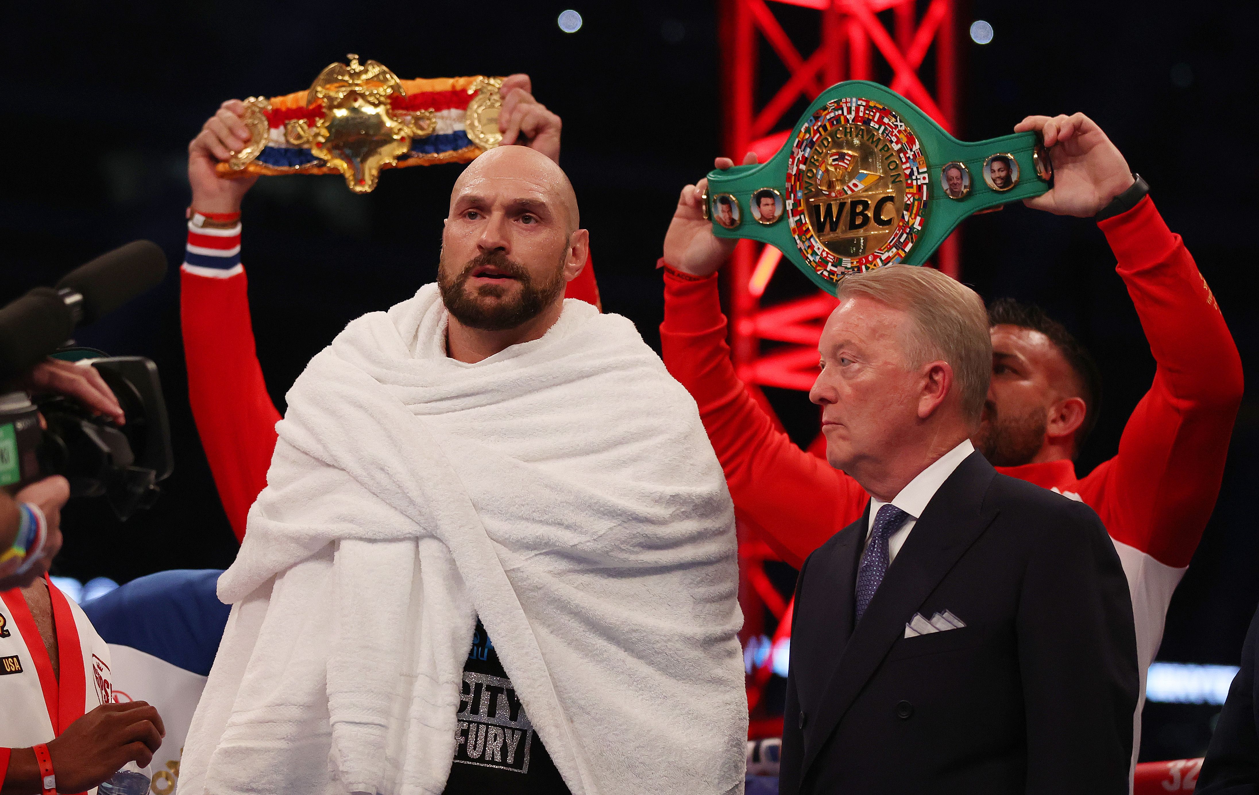 Tyson Fury's promoter Frank Warren recalls the time he got shot