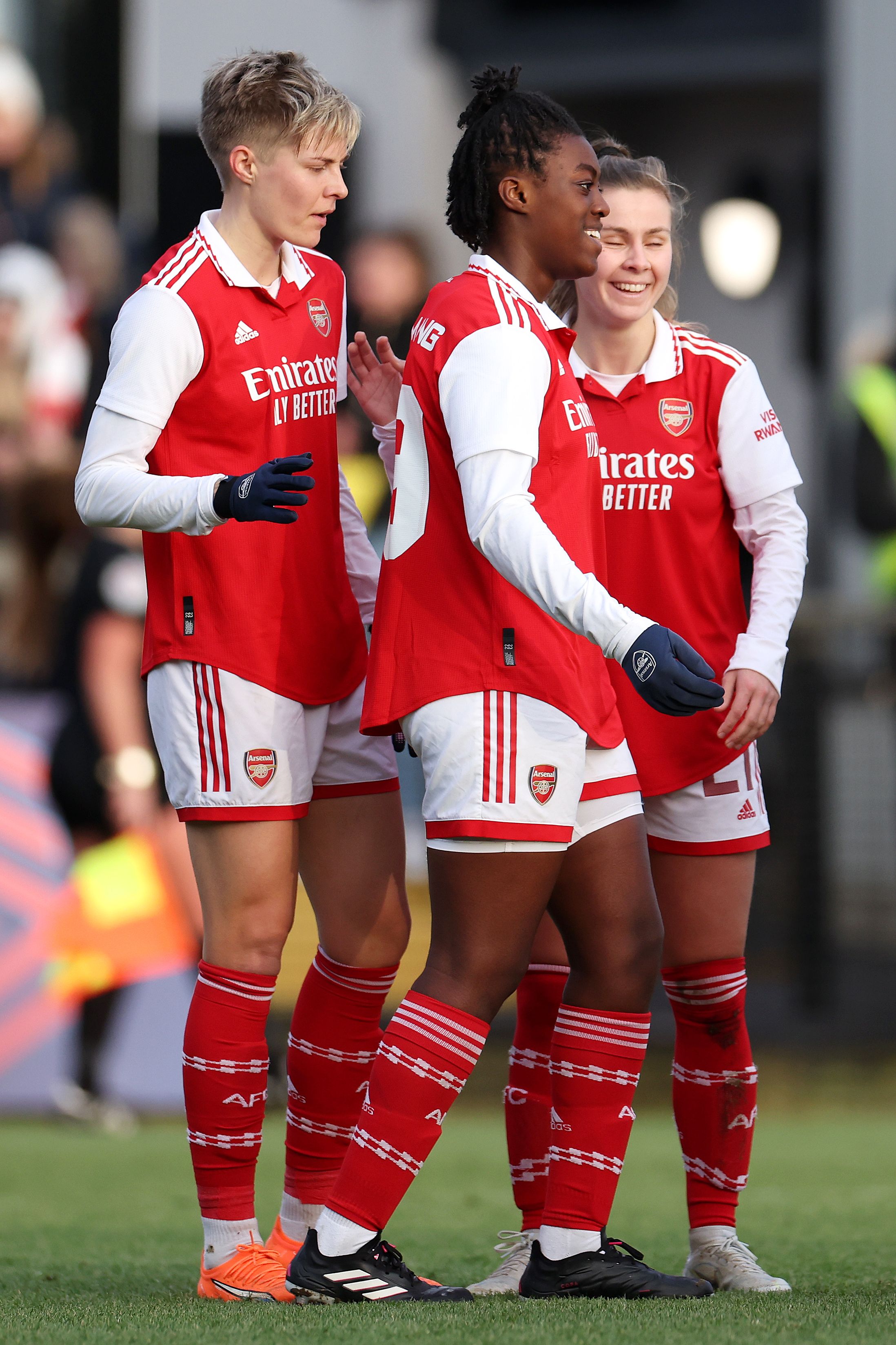 Michelle Agyemang: Arsenal Women's teenage star beats Odegaard in fan vote