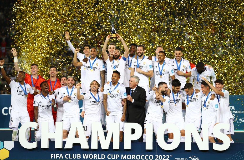 Antonio Rudiger taken out by two Real Madrid teammates in Club World ...