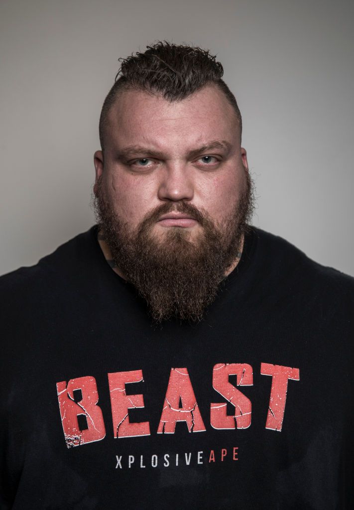 Eddie Hall stunned at how much his son could bench press