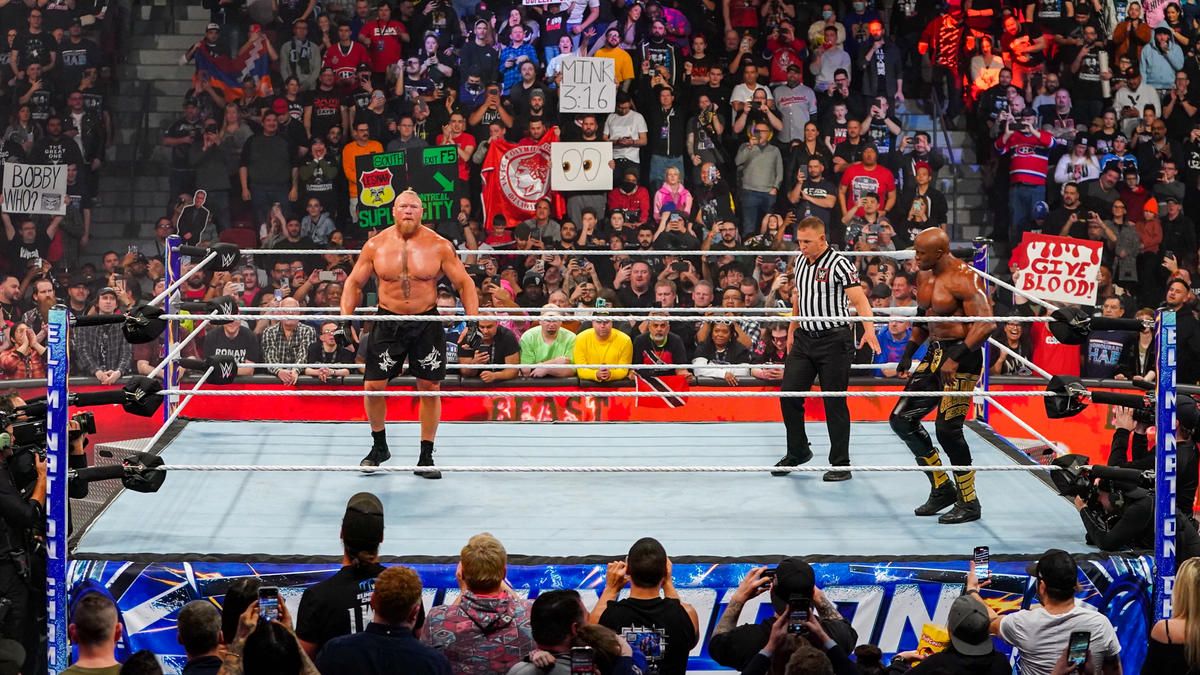 WWE WrestleMania: Shock update emerges for Bobby Lashley v Brock Lesnar ...