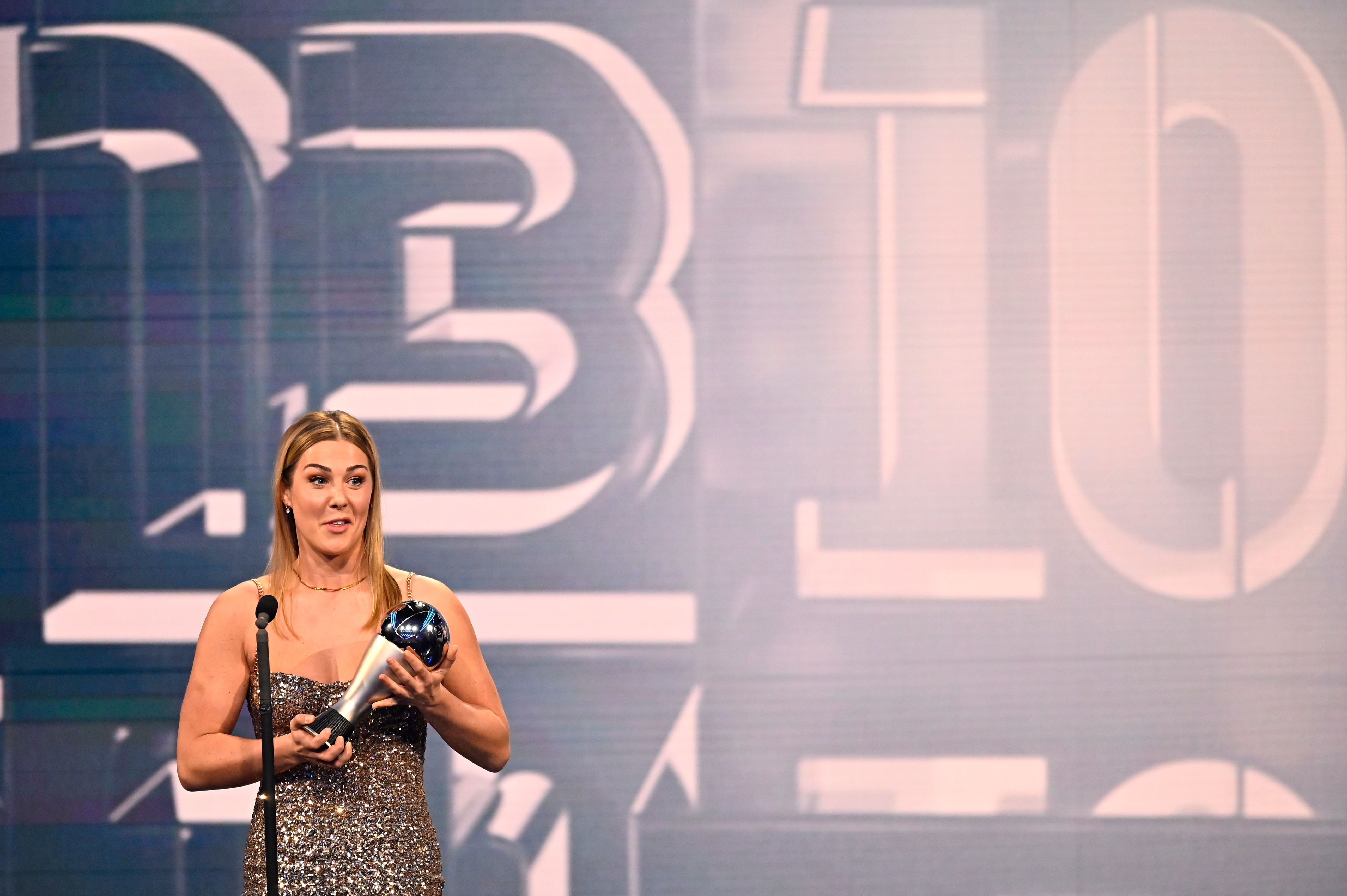 Mary Earps: England icon gave beautiful speech at The Best FIFA Awards