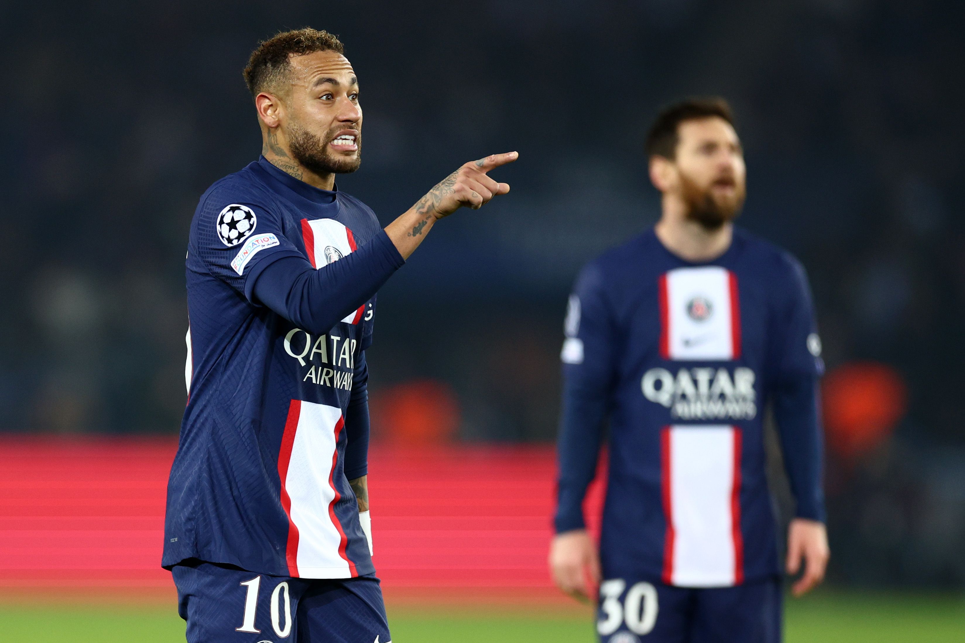 Lionel Messi & Neymar: Video comparing PSG stars' pressing v Bayern ...