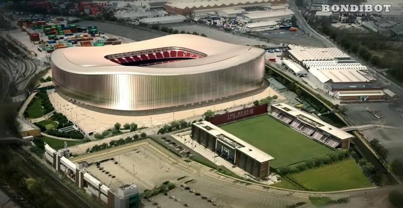 Old Trafford expansion: Man Utd fan's epic mock-ups of how stadium ...